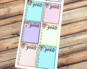 Planner Stickers and Party Banners by ClickyChickCreates on Etsy