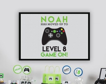 Video game signs | Etsy