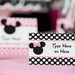 Minnie Mouse Food Labels INSTANT DOWNLOAD Minnie Mouse Party