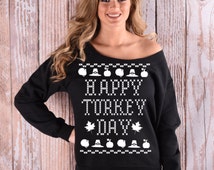 Unique thanksgiving sweater related items | Etsy
