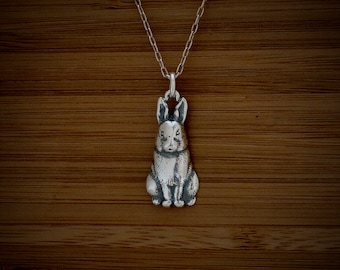 Bunny pendant | Etsy