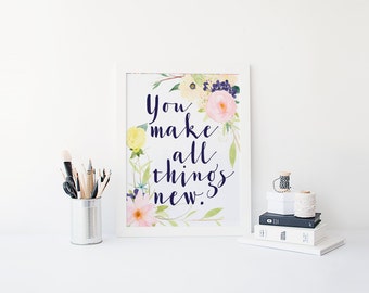 Makes all things new | Etsy