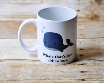 Whale mug | Etsy