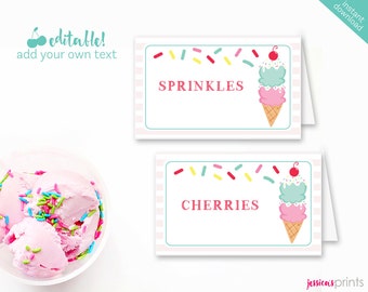 Unique ice cream card related items | Etsy