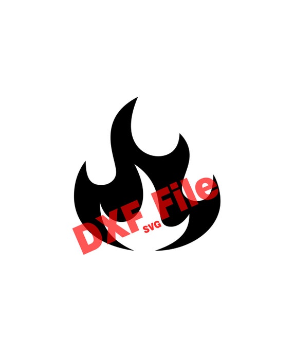 Format .dxf tribal flame fire CNC cutting file Vector by dxffile