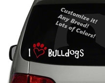 Popular items for dog car decals on Etsy