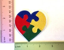 Unique puzzle patch related items | Etsy