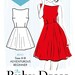 PDF Simple Sew Ruby Dress Sewing Pattern UK by SimpleSewPatternsUK
