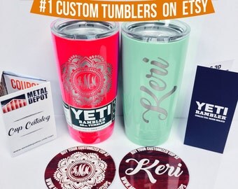 Yeti monogram | Etsy