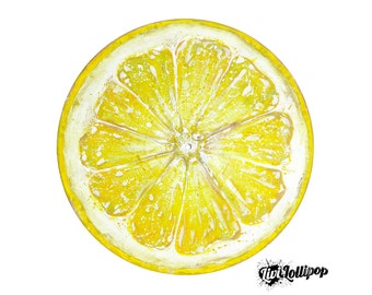 Peinture citrons | Etsy