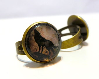wolf ring – Etsy