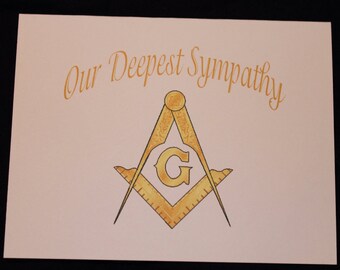 Masonic note cards | Etsy