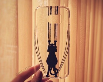 Cat phone case | Etsy