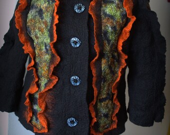 Nuno felt jacket | Etsy