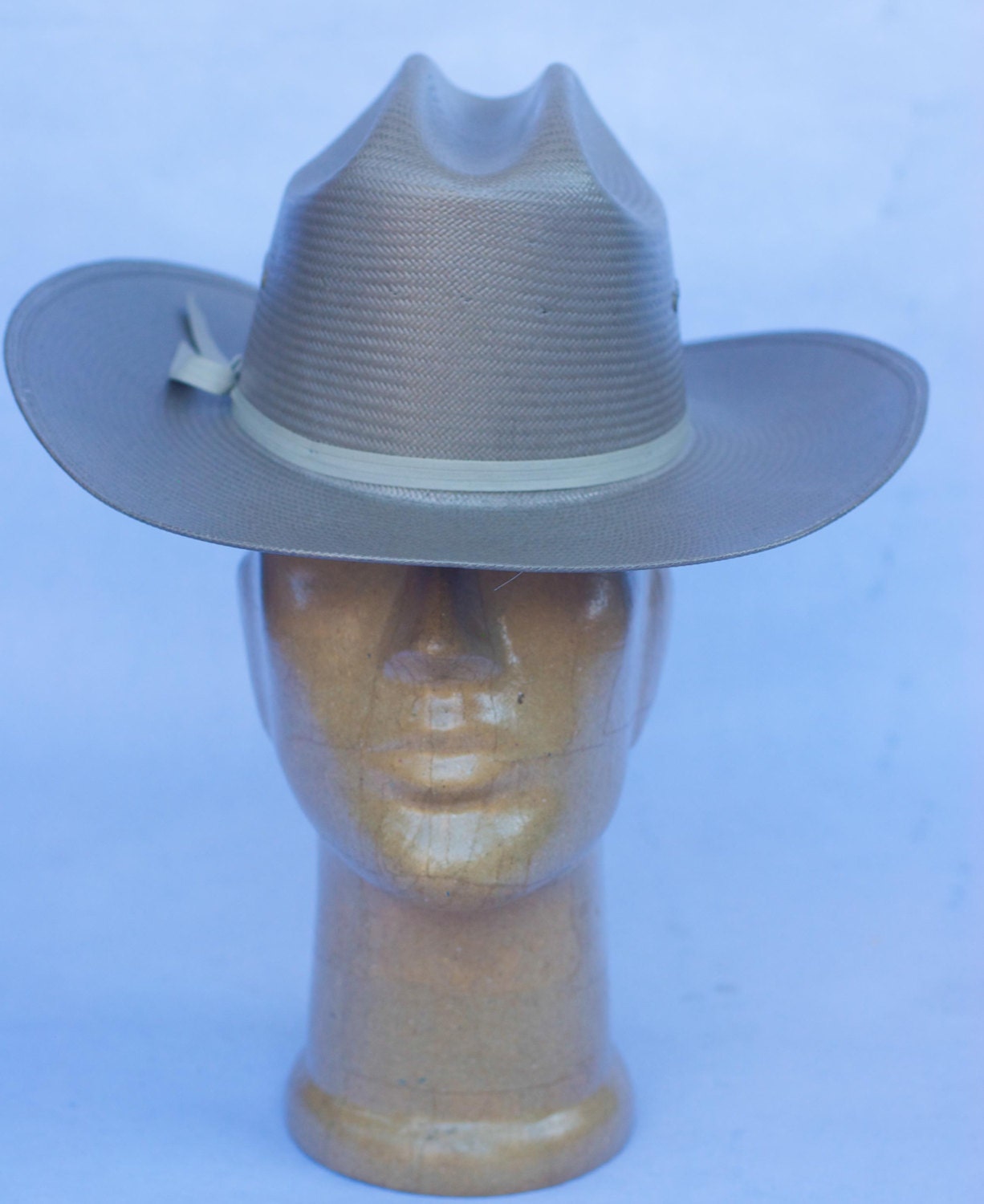 Resistol Texas DPS Issue Western Straw Cowboy Hat NOS. Made in
