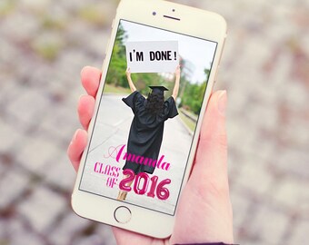 Graduation geofilter | Etsy