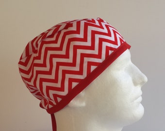 Men's surgical scrub hats or scrub caps-EKG Print