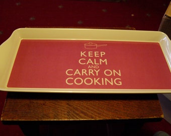 Items similar to Keep Calm and Carry On - Machine Embroidery Design on Etsy