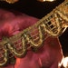 Antique gold metal mesh lace trim 1/5 wide by ValuesForEver