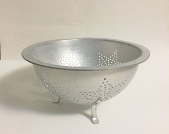 Items similar to Copper Antique mini Colander/ Strainer on Etsy