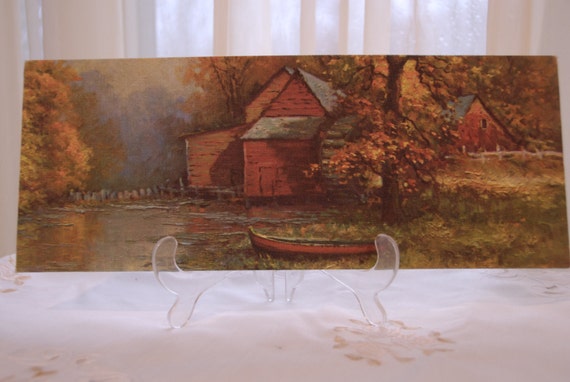 60s Canvas Print Robert Wood The Old Mill