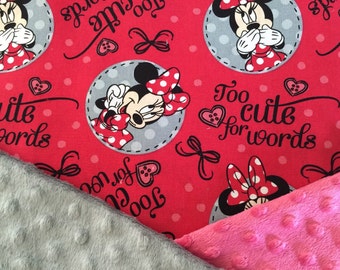 Minnie mouse word | Etsy