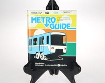 Popular items for metro map on Etsy