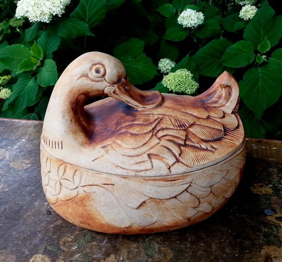 Items similar to SALE 20% OFF, Duck Casserole, Quantock Design ...