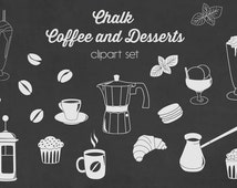 Unique chalkboard coffee related items | Etsy