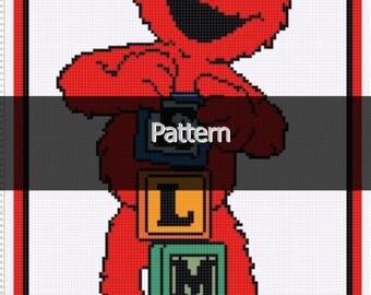 Elmo cross stitch | Etsy