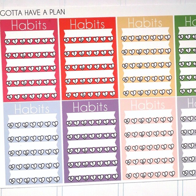 FUNctional Planner Scrapbook Stickers by GottaHaveAPlan on Etsy