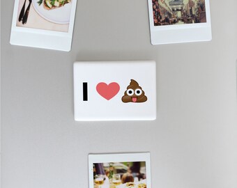 Poop emoji magnet | Etsy
