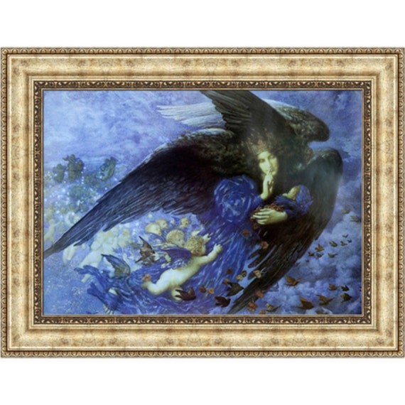 Edward Robert Hughes Night with Her Train of by ForeverArtGallery