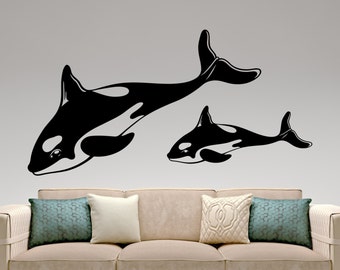 Marine life decal | Etsy