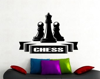 Chess stickers | Etsy