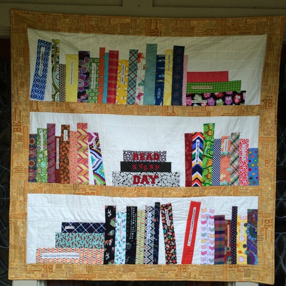 Read Every Day Quilt Downloadable Pattern by ScissortailQuilting