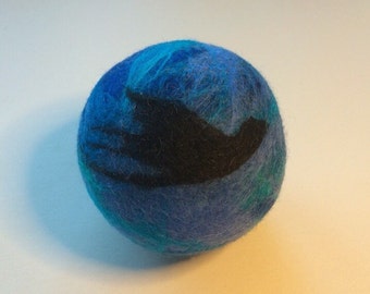 Needle felted balls | Etsy