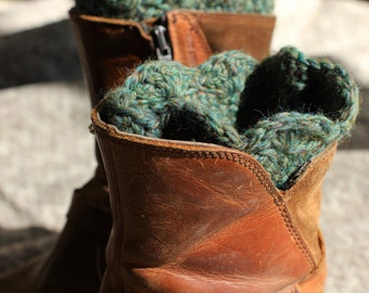 Ruffled boot cuffs | Etsy