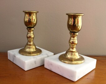 Brass candlesticks | Etsy