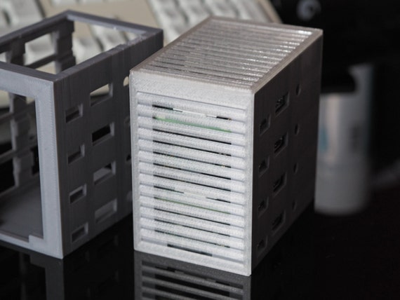 Tiny Raspberry Pi 'Server Rack' / Cluster Case 4 by PyramidHead76 Tiny Raspberry Pi 'Server Rack' / Cluster Case 4 by PyramidHead76