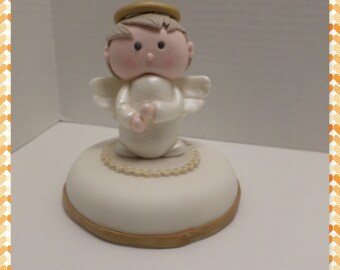 Angel cake topper | Etsy