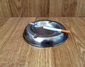 Metal ashtray | Etsy