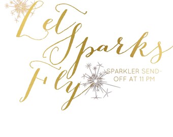 Let sparks fly | Etsy