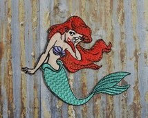 Unique mermaid patch related items | Etsy