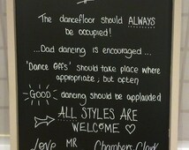 Unique dance floor sign related items | Etsy