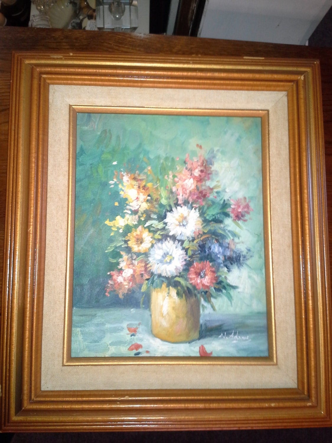W. Adams Original Oil Painting
