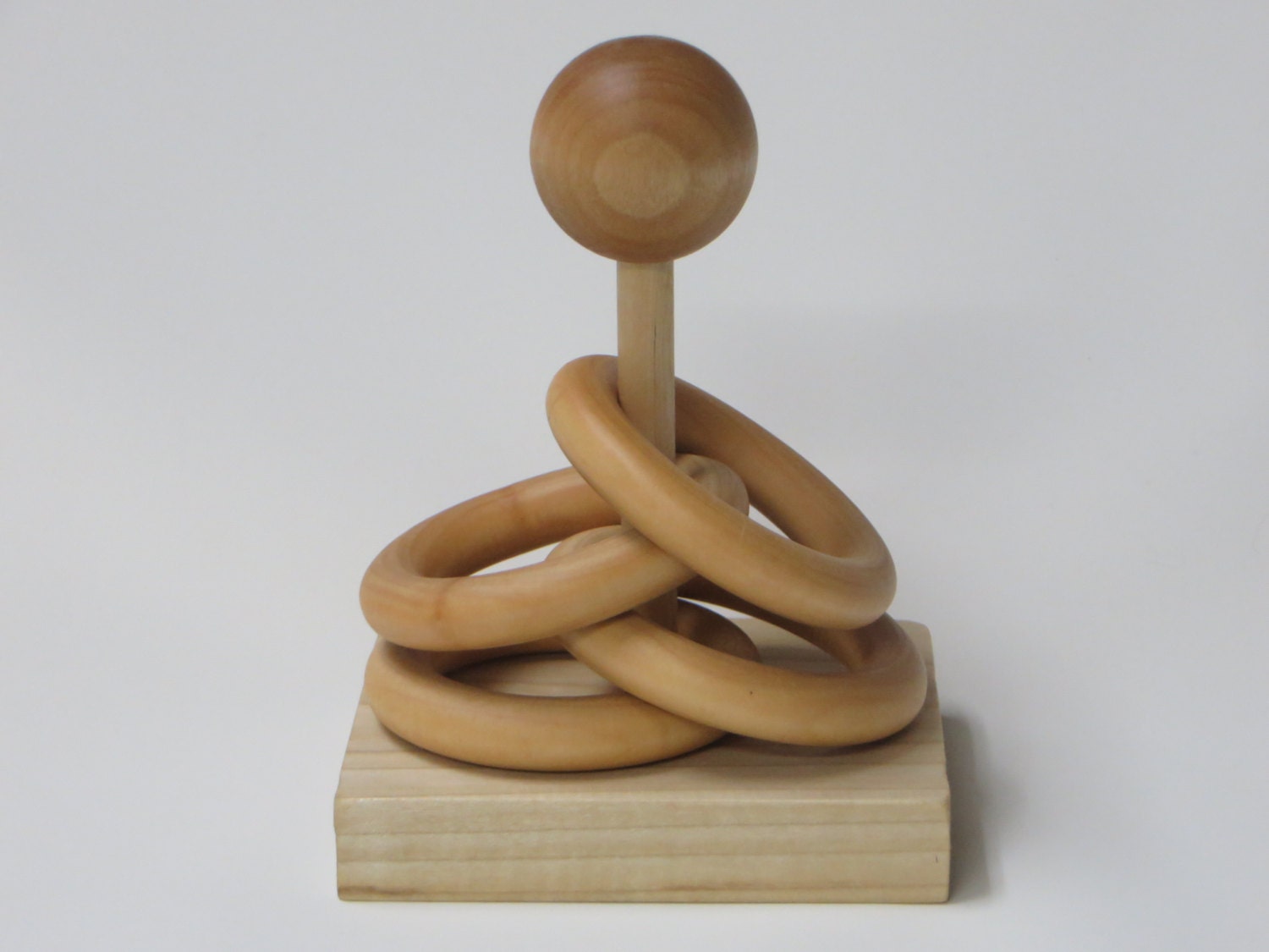 Montessori Baby Wooden Ring Stacking Toy EcoFriendly Toddler Montessori Baby Wooden Ring Stacking Toy EcoFriendly Toddler