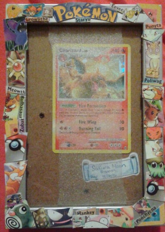 Pokemon Frame by SakuraMoonCreations on Etsy