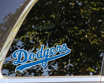 La dodgers decal | Etsy