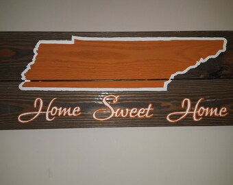 Tennessee wood sign | Etsy